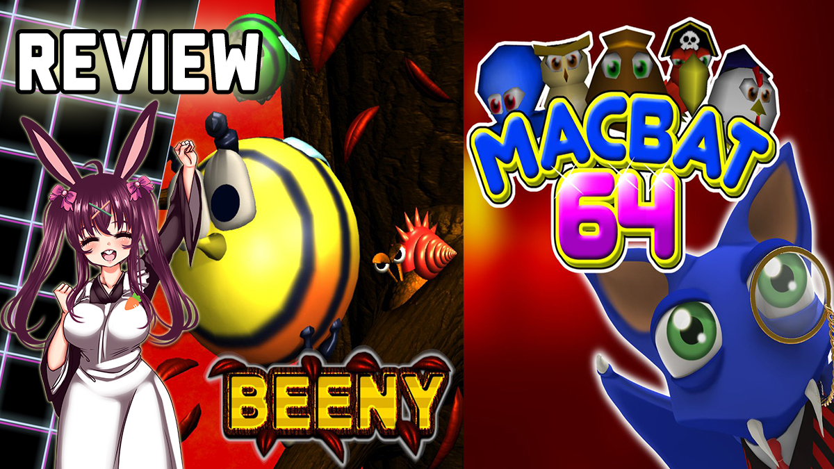 Macbat 64 & Beeny – Nintendo Switch Double Feature – W.Kohaku Media